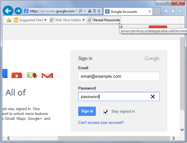 How to Prevent People From Viewing Your Browser's Saved Passwords