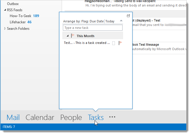 How to Create a Task From an Email Message in Outlook 2013