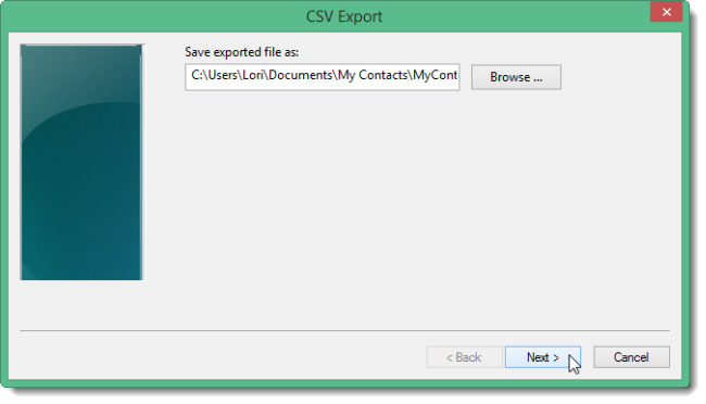 How to Import Contacts Into and Export Contacts From the Windows ...