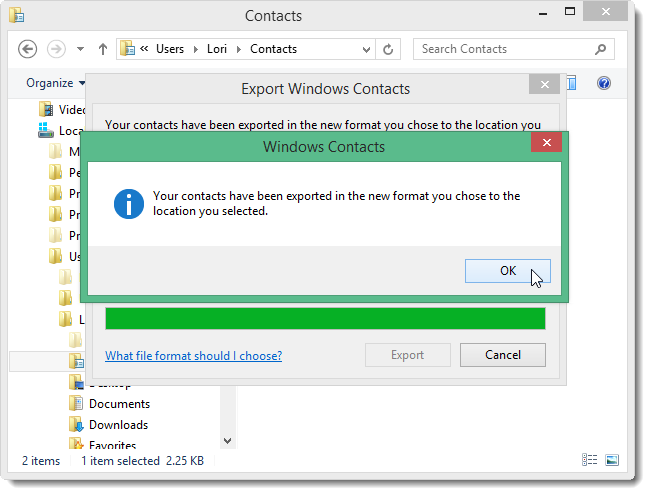How to Import Contacts Into and Export Contacts From the Windows ...