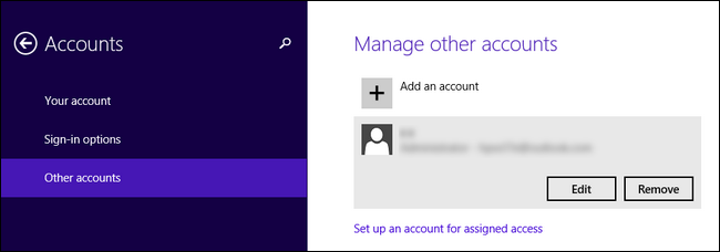 How to Get Local Login Back In Windows 8
