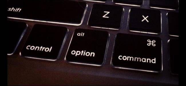 How the Command and Option Keys Work on a Mac