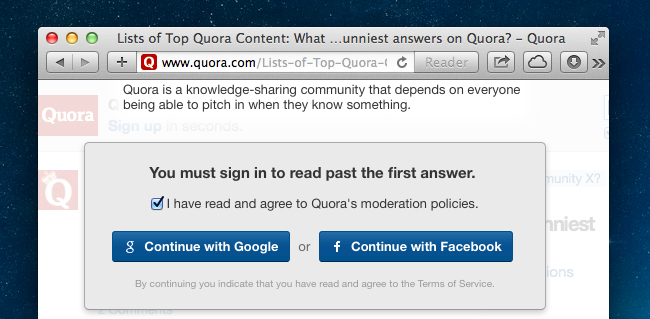 How to See All Answers on Quora and Bypass Their Obnoxious Login