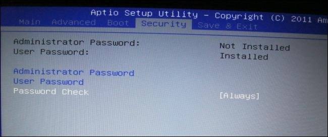 How to Secure Your Computer With a BIOS or UEFI Password