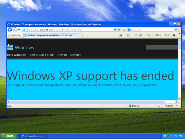 Microsoft is Still Making Security Updates for Windows XP, But You Can ...
