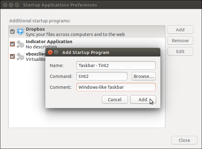 How to Add a Taskbar to the Desktop in Ubuntu 14.04
