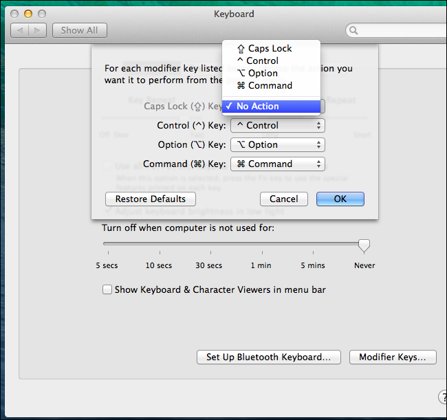 How to Disable or Reassign The Caps Lock Key on Any Operating System