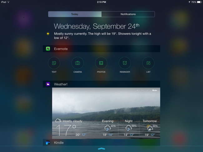 How to Use Widgets on an iPhone or iPad With iOS 8