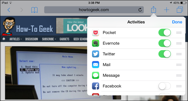 How to Use App Extensions on an iPhone or iPad With iOS 8