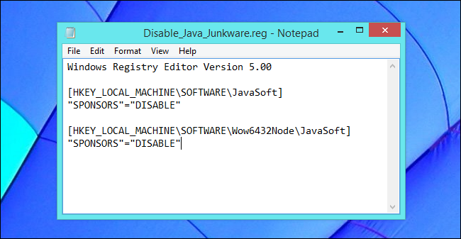 Avoid Java's Ask Toolbar Installations With This One Weird Registry Hack