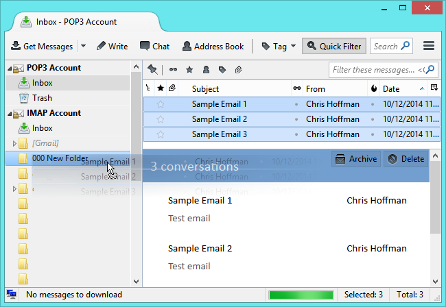 How to Import Your POP3 Emails Into an IMAP Account