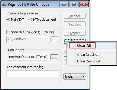 How to Use Regshot To Monitor Your Registry