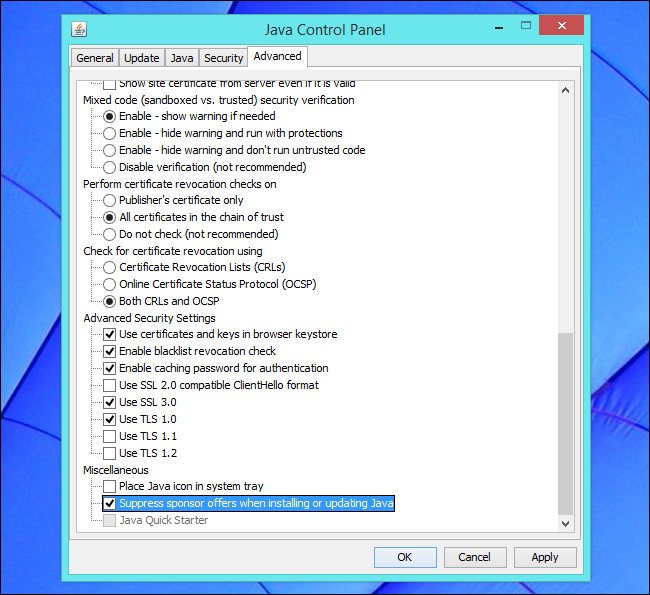 Avoid Java's Ask Toolbar Installations With This One Weird Registry Hack