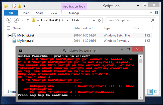 How to Use a Batch File to Make PowerShell Scripts Easier to Run