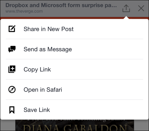 Make Facebook on Android Open Links in the Default Browser