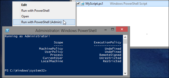 How to Configure Windows to Work with PowerShell Scripts More Easily