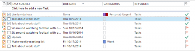Beginner: How to Create and Manage Tasks in Outlook 2013