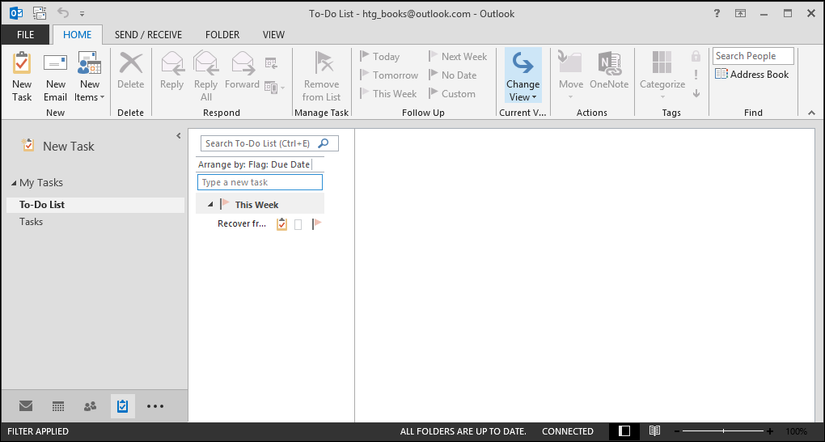 Beginner: How to Create and Manage Tasks in Outlook 2013