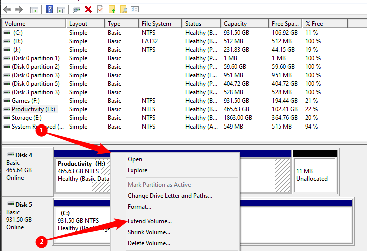 How to Resize a Partition on Windows 10