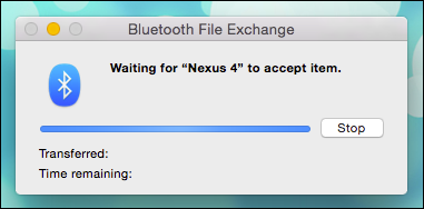How to Use Bluetooth File Transfer Between OS X and Android 5.0 Devices
