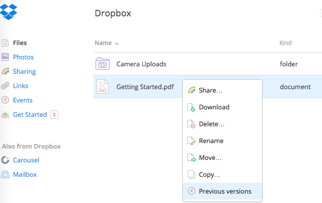 How to Restore Previous Versions of a File on Any Operating System