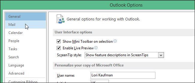 How to Get Rid of the Paste Options Box in Outlook 2013