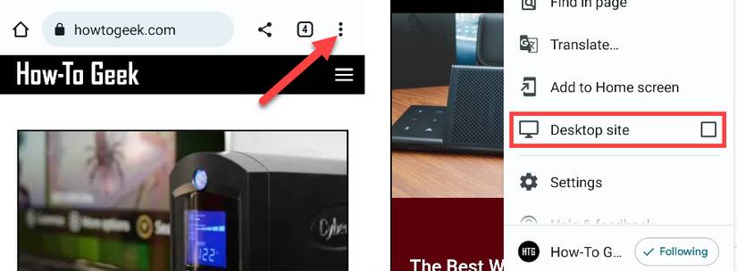 How to View Desktop Sites on iPhone and Android