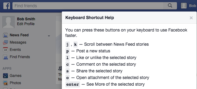 Web Apps Have Keyboard Shortcuts, Too -- And Many Work Almost Everywhere