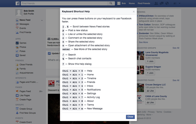 Web Apps Have Keyboard Shortcuts, Too -- And Many Work Almost Everywhere