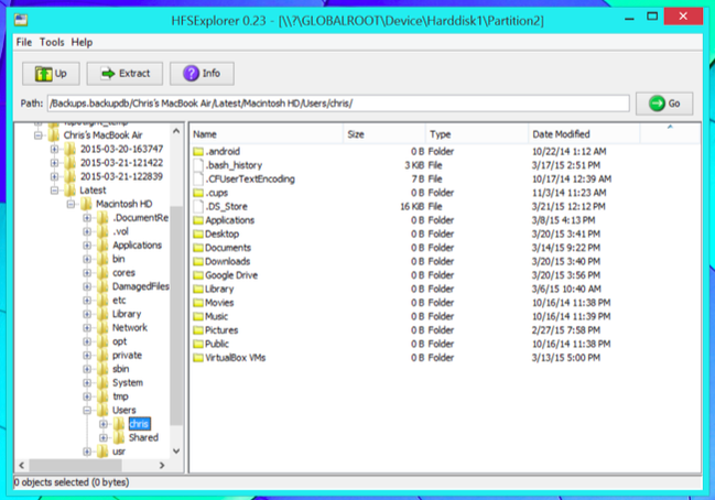 How to Restore Files From a Time Machine Backup on Windows