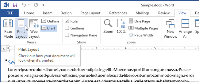 How to View Multiple Pages at Once in Word