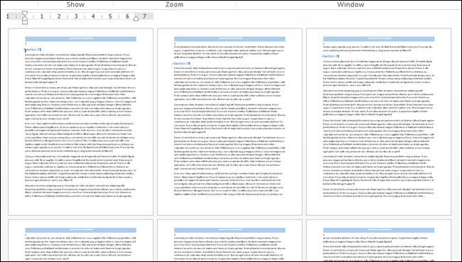 How to View Multiple Pages at Once in Word
