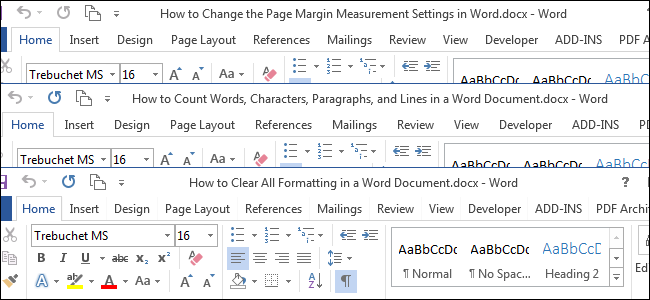 How to Open Multiple Word Documents at Once