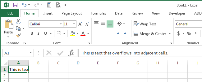 How to Hide Comments, Formulas, Overflow Text, and Gridlines in Excel