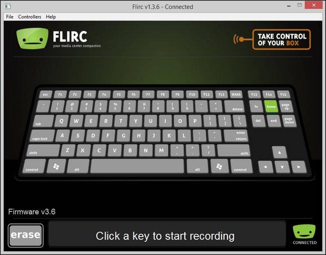 How to Use Flirc to Add Any Remote to Any Media Center