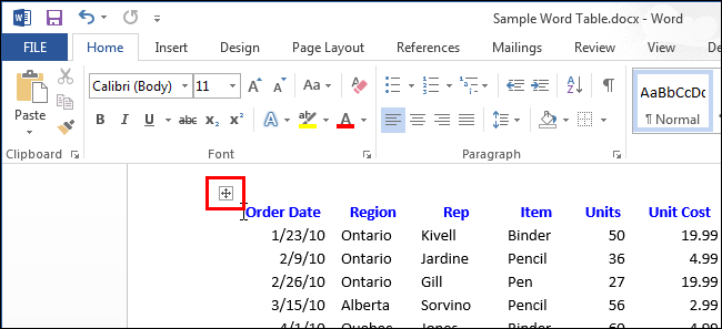 How to Show and Hide Cell Gridlines on All Tables in Word