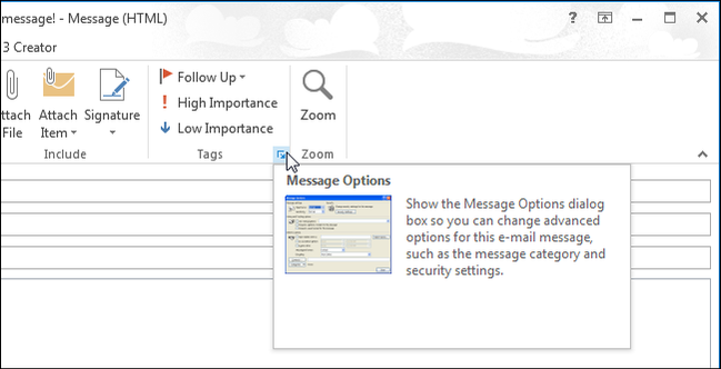 microsoft outlook importance