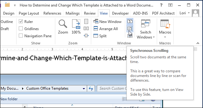How to View Multiple Documents at Once in Word