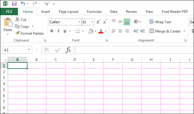 How to Change the Color of the Gridlines in Excel