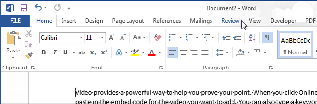 How to Use the Proofing Panel in Word