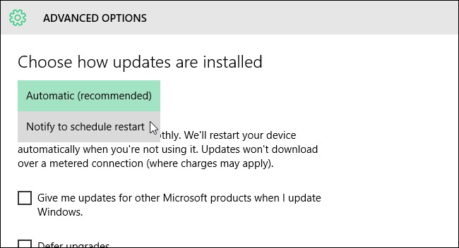 How to Schedule Restarts for Updates in Windows 10