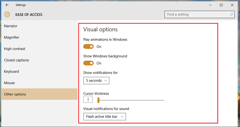 How to Manage Accessibility Features in Windows 10