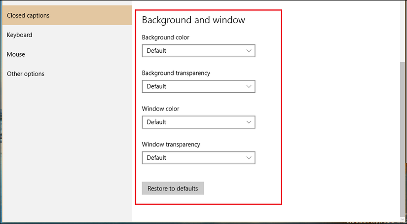 How to Manage Accessibility Features in Windows 10