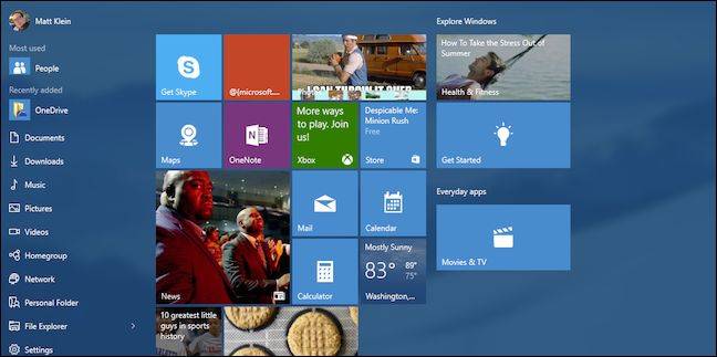 How to Add, Remove, and Customize Tiles on the Windows 10 Start Menu