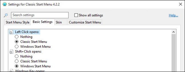 Bring The Windows 7 Start Menu to Windows 10 with Classic Shell