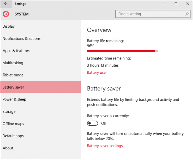 How to Improve Battery Life with Windows 10's New Power Settings