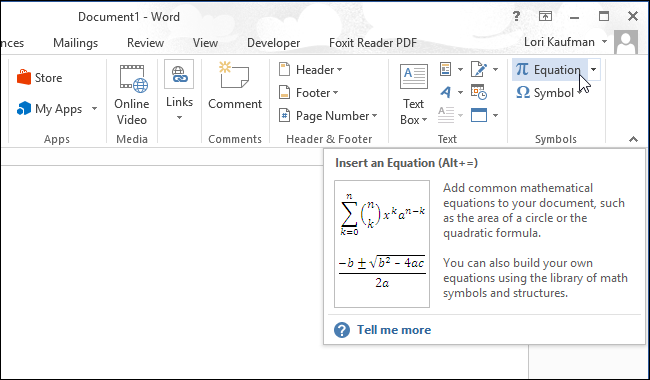 How to Overline Text in Word