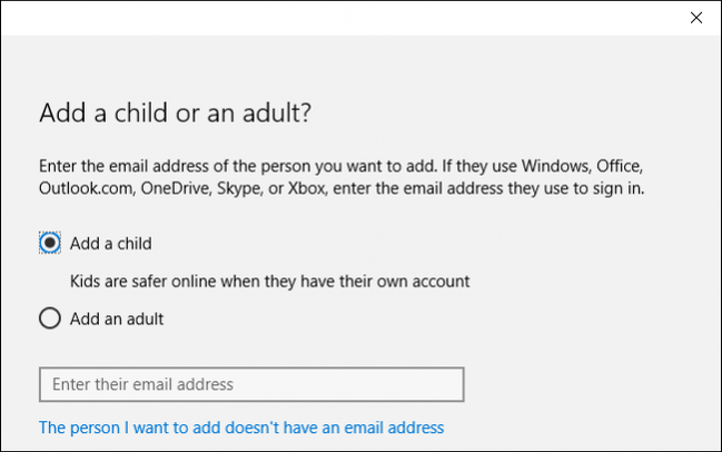 How to Add and Monitor a Child's Account in Windows 10