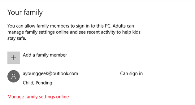 How to Add and Monitor a Child's Account in Windows 10