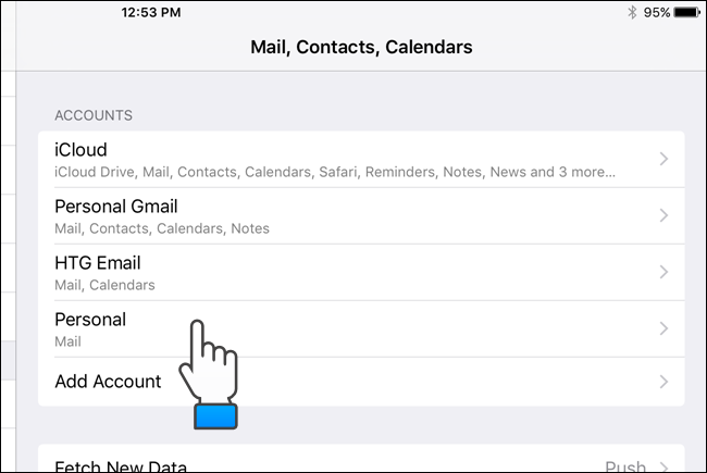 How to Add a Self-Hosted Email Account to an iOS Device